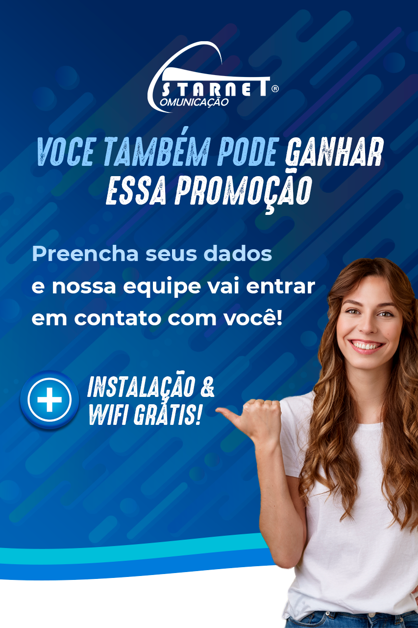 Starnet Internet, Aqui você não navega você voa!